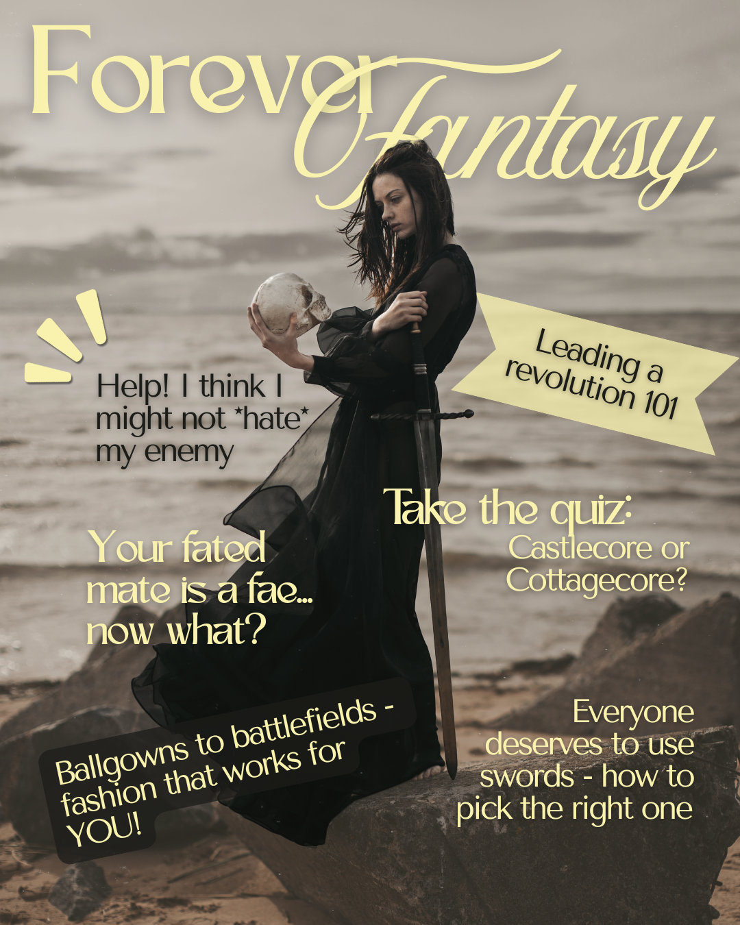 Fantasy Magazine Cover – scijessreads